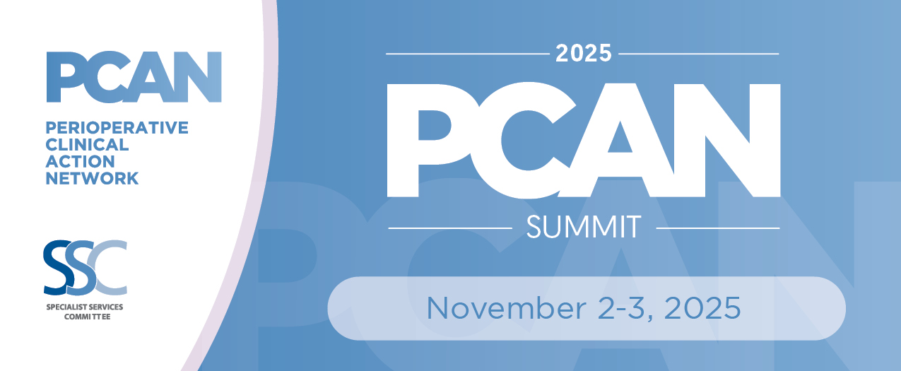 Perioperative Clinical Action Network (PCAN) | SSC